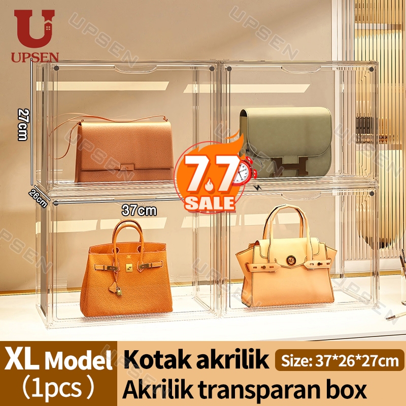 Jual Acrylic Transparent Storage Display Box/ Acrylic Box Transparent ...