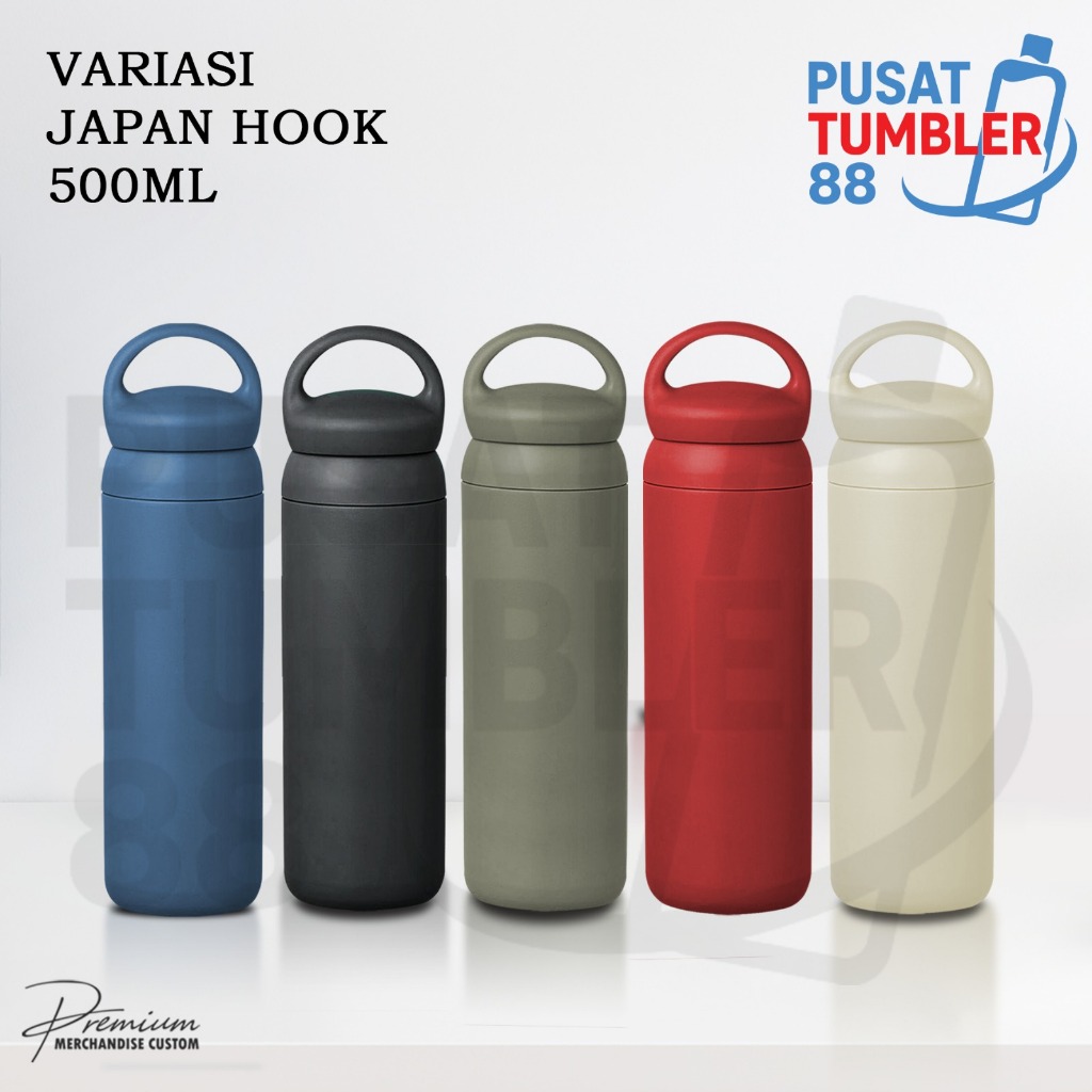 Jual TUMBLER HOOK Polos 500ml Stainless steel - pusattumbler_88 ...