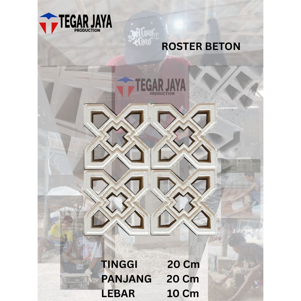 Jual ROSTER BETON ANTI TAMPIAS, LOSTER MINIMALIS, ROSTER MINIMALIS ...