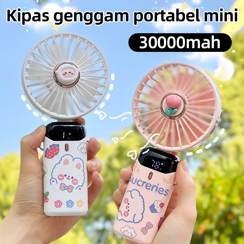 Jual Kipas Angin Mini Portable High-speed Mini Kipas Tangan USB 30000 ...