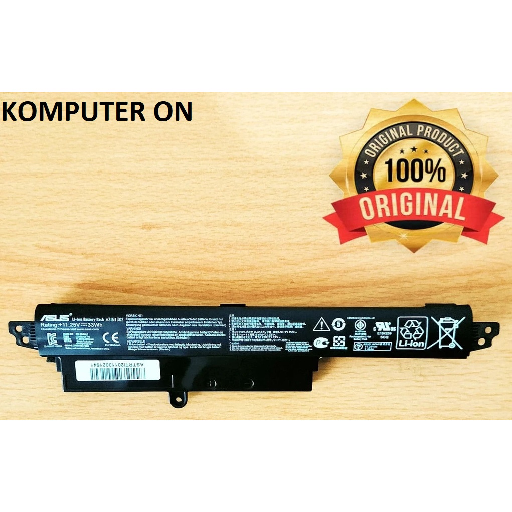Jual Baterai Asus VivoBook X200 X200C X200M X200MA X200CA F200CA A31N1302 A31LM9H | Shopee Indonesia