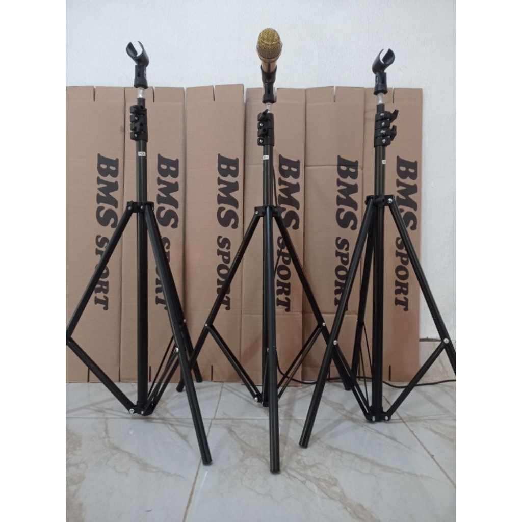 Jual Stand mick/Stand microphone bahan besi kuat | Shopee Indonesia