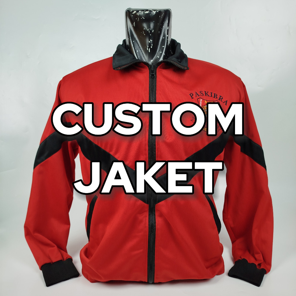 Jual Jaket Training Olahraga Custom Desain Sendiri | Shopee Indonesia