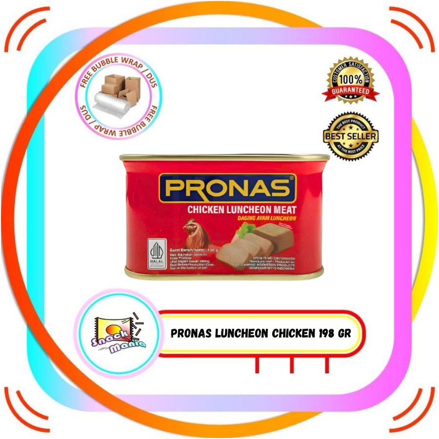 Jual Pronas Chicken Luncheon Ham Daging Ayam ~ 198 gr | Shopee Indonesia