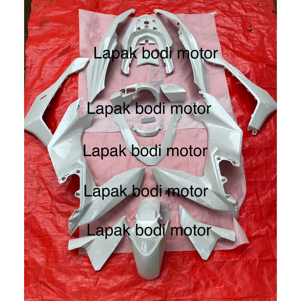 Jual FULLSET FULL BODI BODY ALUS PCX 160 NEW K1Y PUTIH GLOSY 2025 ...