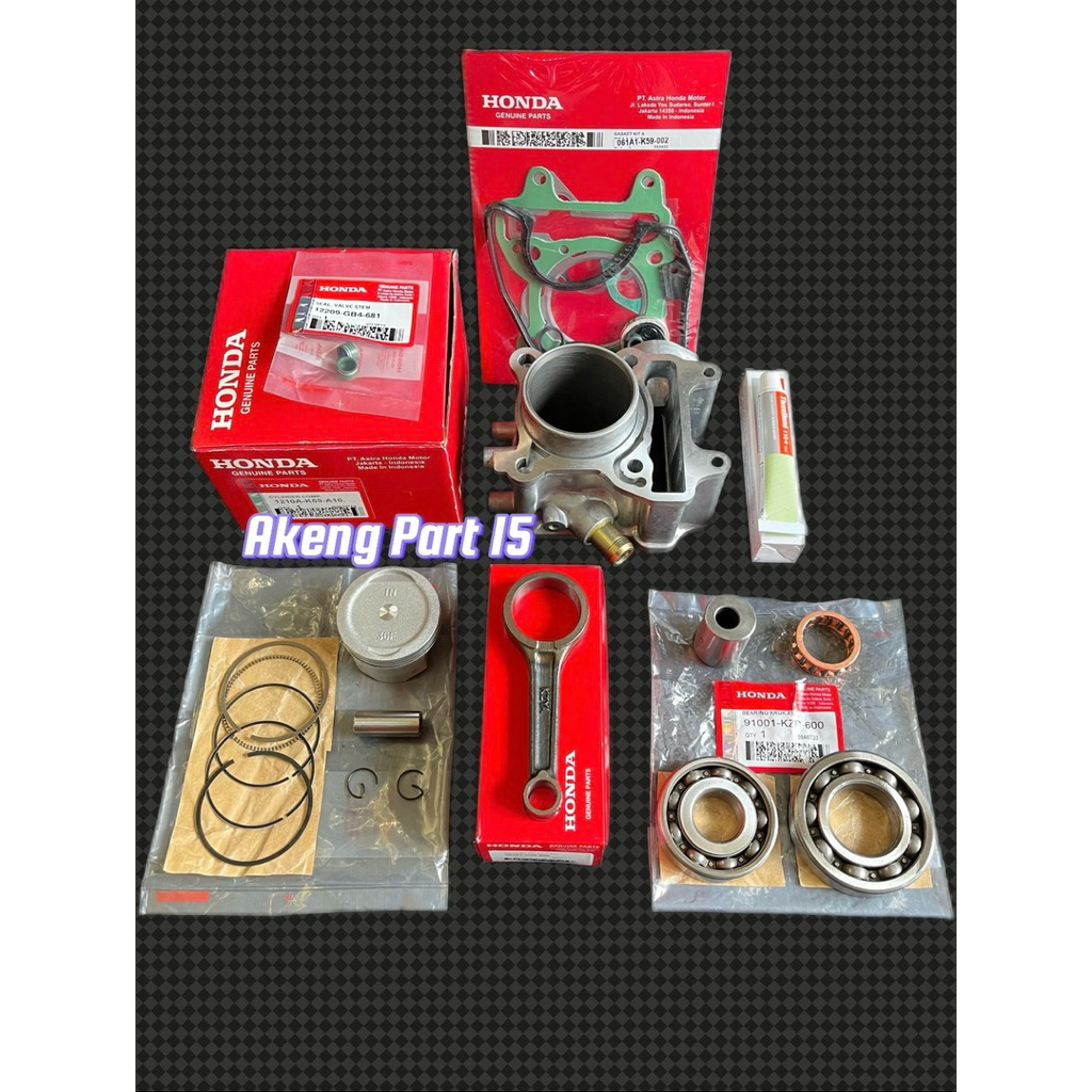 Jual Paket Blok Seher K59+Stang+Bering+Topset Lem Honda Vario 150 Led esp Vario 150 new PCX 150 ...