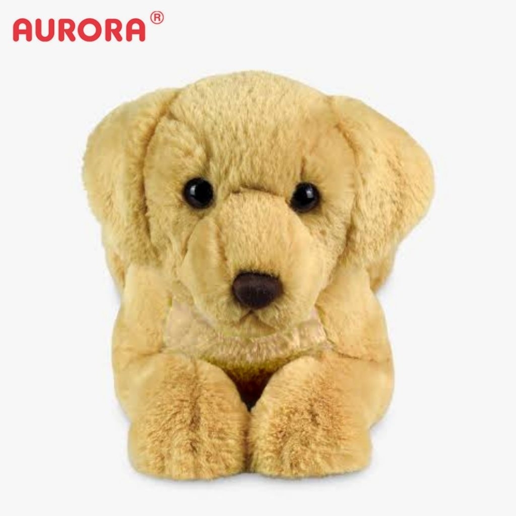 Jual Boneka Anjing Labrador Golden Retriever Import Original Aurora Dog ...