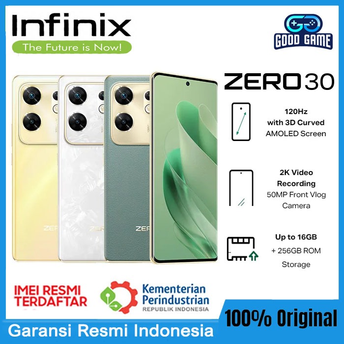 Jual PROMO! INFINIX ZERO 30 5G 12/256 Produk Resmi Indonesia Infinix ...