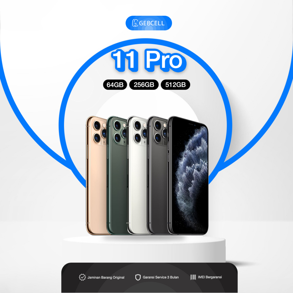 Jual IP 11 PRO SECOND ORIGINAL 64GB 256GB NO MINUUS MULUSS | Shopee ...