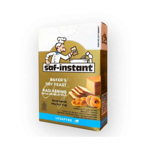 Jual SAF instant Sachet Ragi 11gr x 4 sachet (1box) | Shopee Indonesia