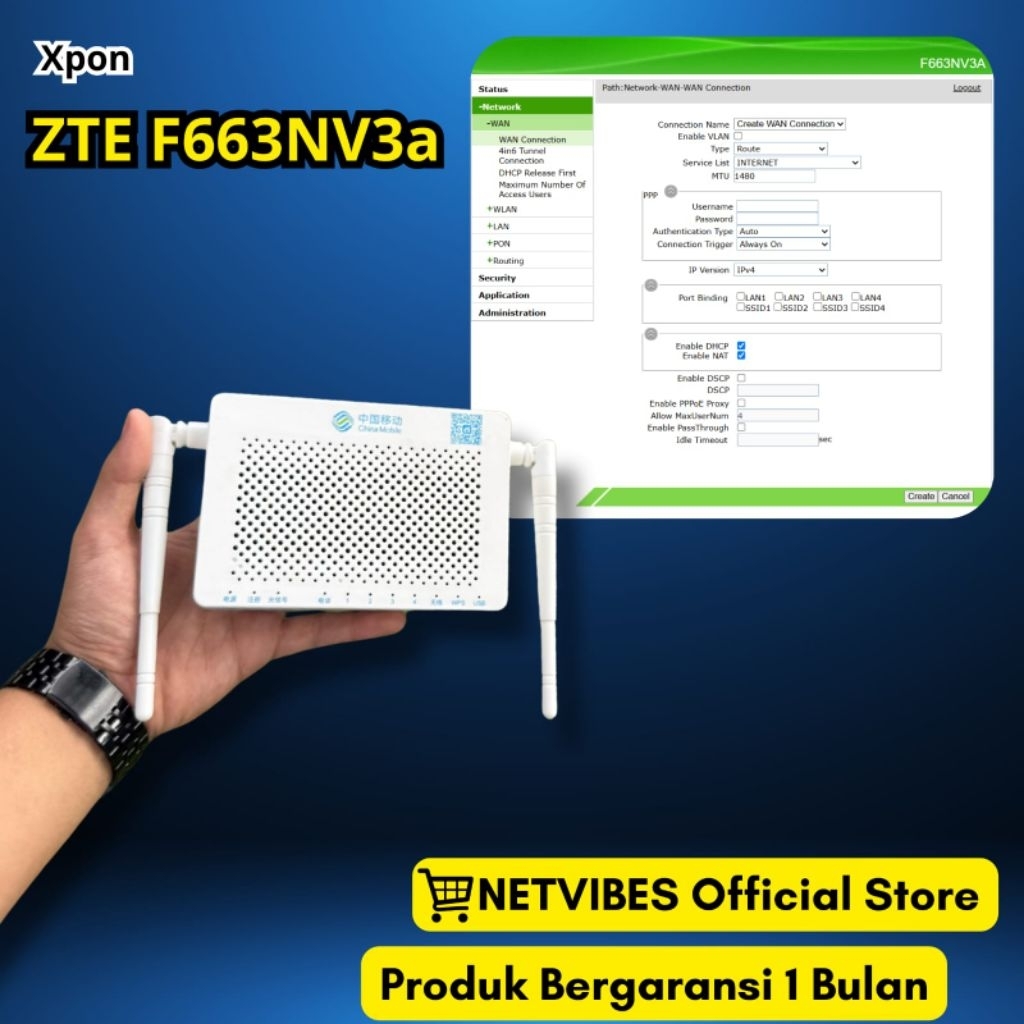 Jual ZTE f663nv3a XPON USED OMCI ( ORI ) | Shopee Indonesia
