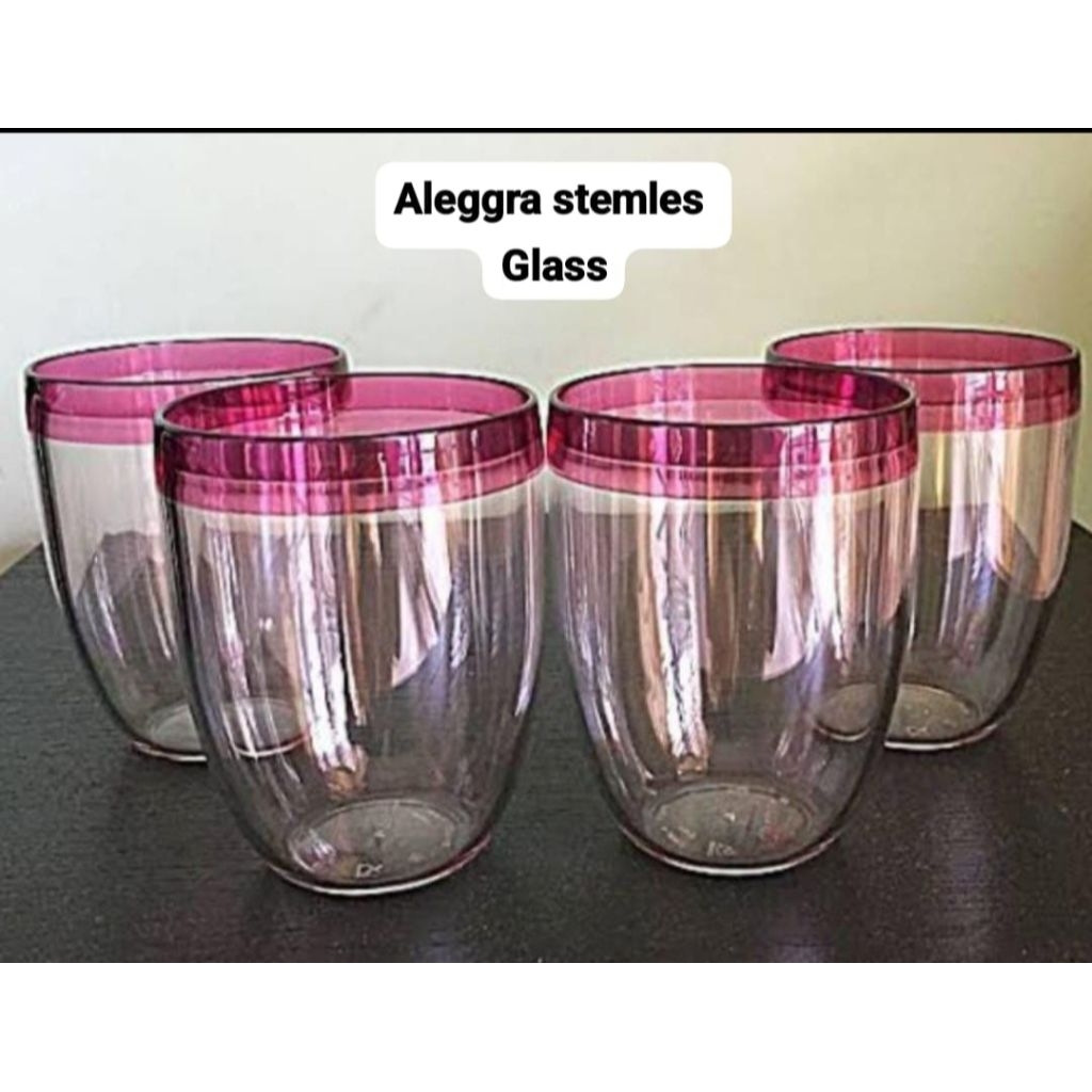 Jual TUPPERWARE ALLEGRA STEMLES GELAS TUPPERWARE/GELAS CRISTAL ...