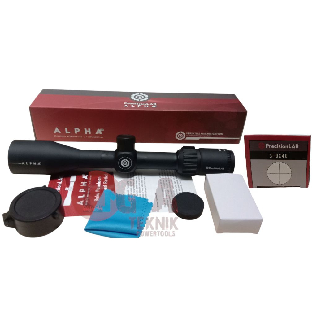 Jual TELESKOP PRECISION LAB ALPHA V1 3-9X40 SF | Shopee Indonesia