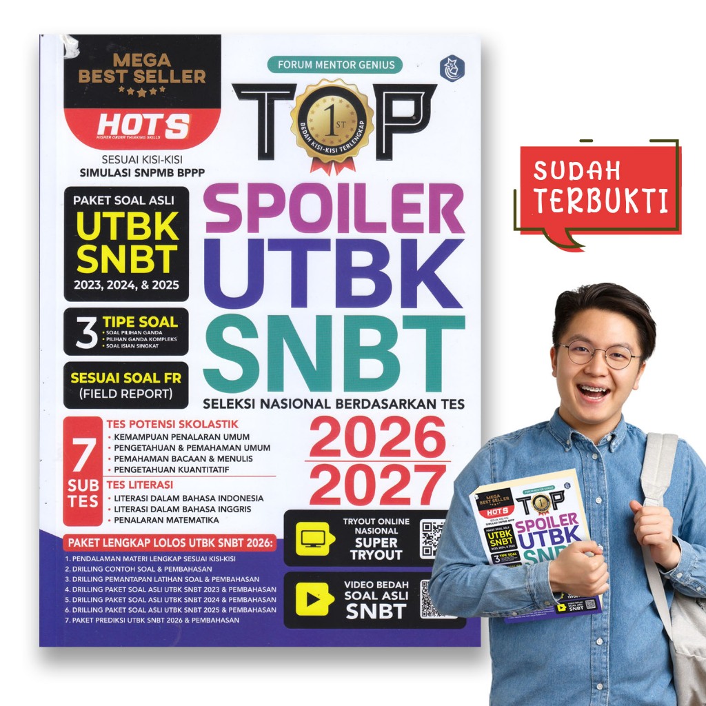 Jual BUKU SNBT-UTBK- TOP SPOILER UTBK SNBT 2026/2027 | Shopee Indonesia
