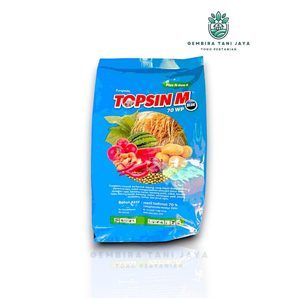 Jual Fungisida TOPSIN M BLUE 70WP isi 500gr dari Petrokimia Kayaku ...