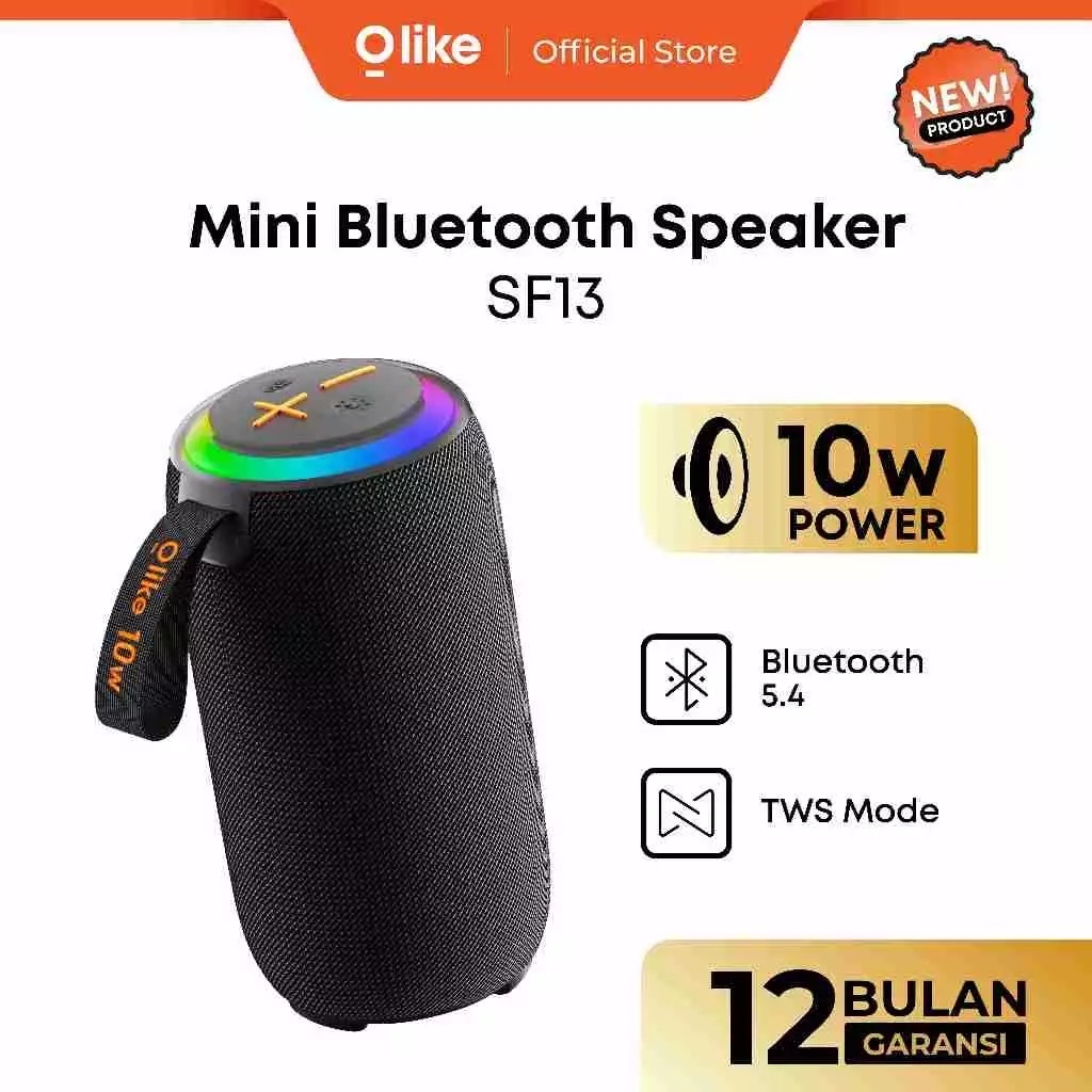 Jual Olike SF13 Speaker Bluetooth Upgraded Sound With 10W Downward ...