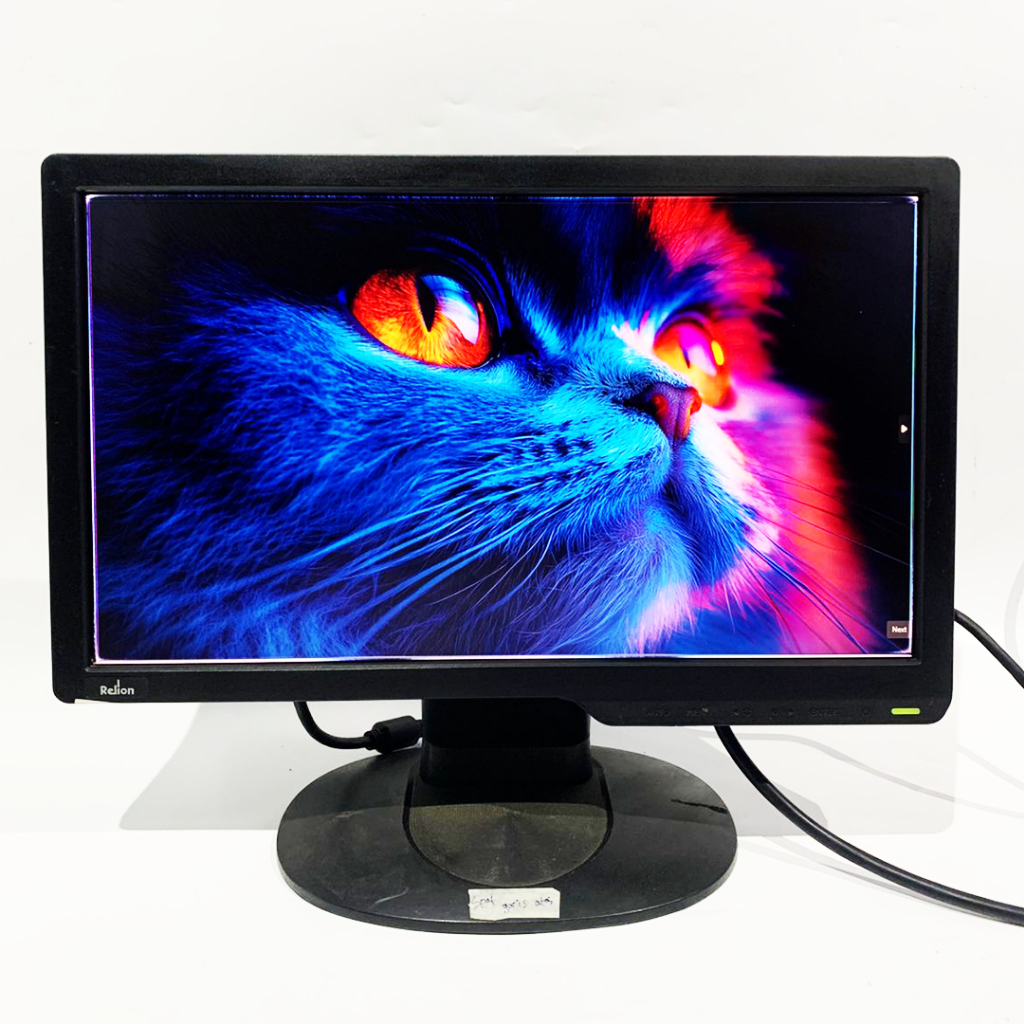 Jual Monitor Komputer Merk RELION Ukuran layar 16 inch - KONDISI MINUS ...