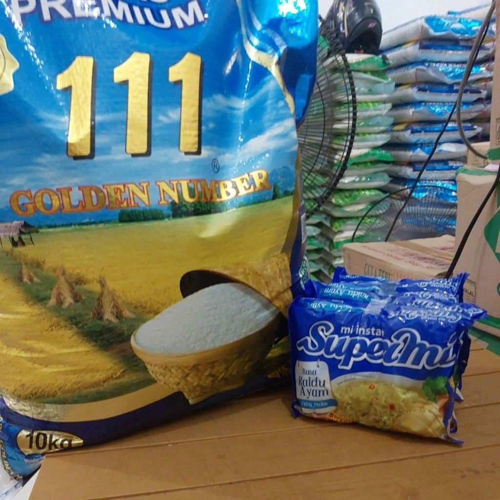 Jual beras 111 sania hsc premium golden number bonus supermi | Shopee ...