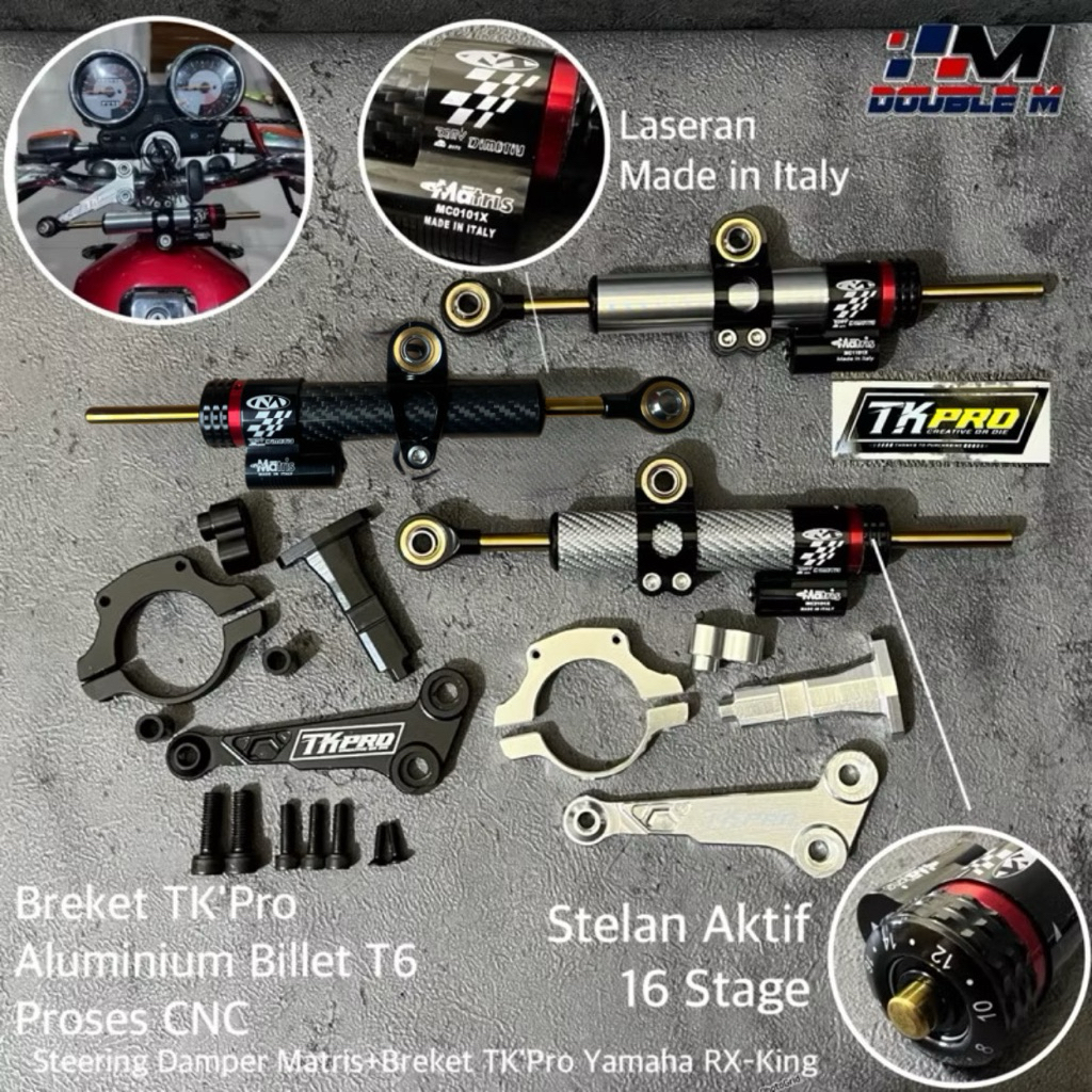Jual Stabilizer Stabiliser Stang Matris Carbon Silver RX King | Shopee ...