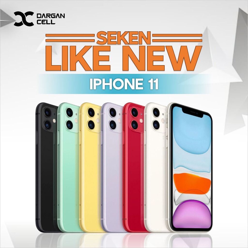 Jual HANDPHONE 11 SECOND 64GB 128GB ALL OPERATOR | Shopee Indonesia