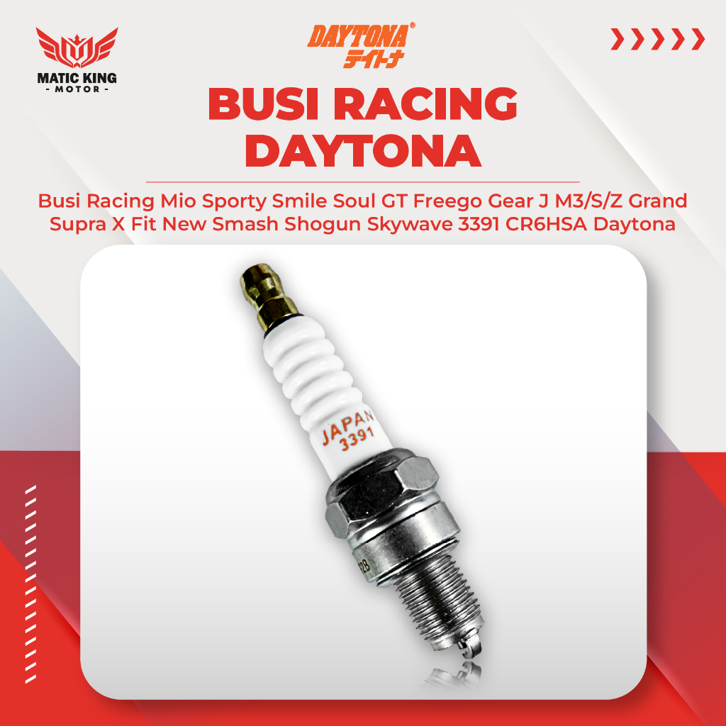 Jual DAYTONA Busi Racing Mio Sporty Smile Grand Supra X Lama Fit New ...