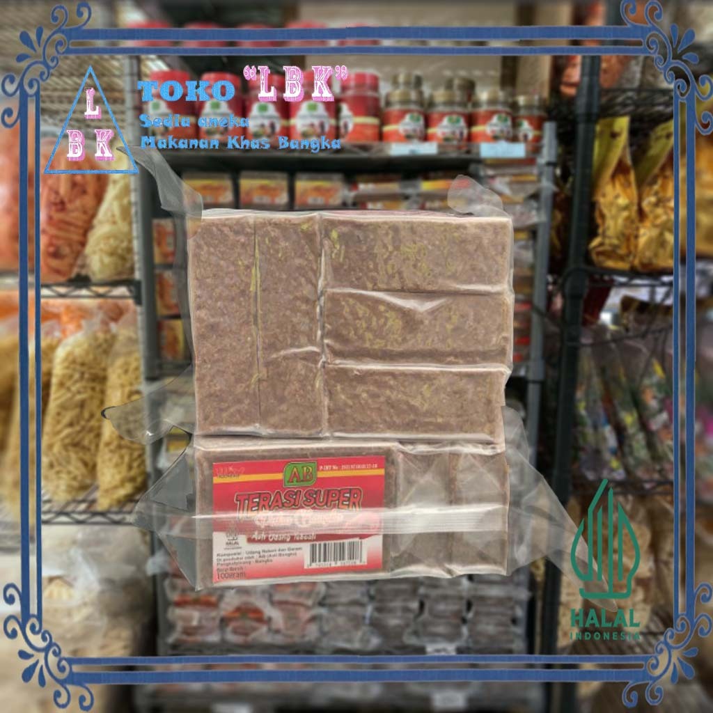 Jual Calok / Belacan / Terasi Pulau Bangka Super AB Asli Udang Toboali ...