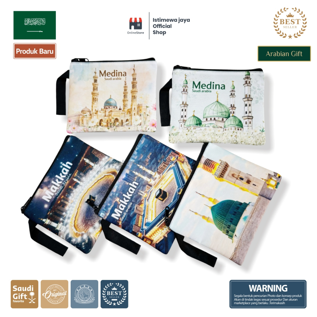 Jual Mosselline By Istimewa - POUCH SOUVENIR OLEH OLEH HAJI DAN UMROH ...