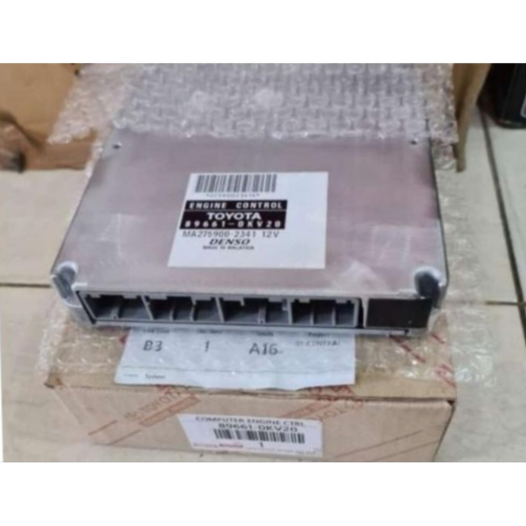 Jual Computer engine control ECU Toyota innova Fortuner diesel 89661 ...