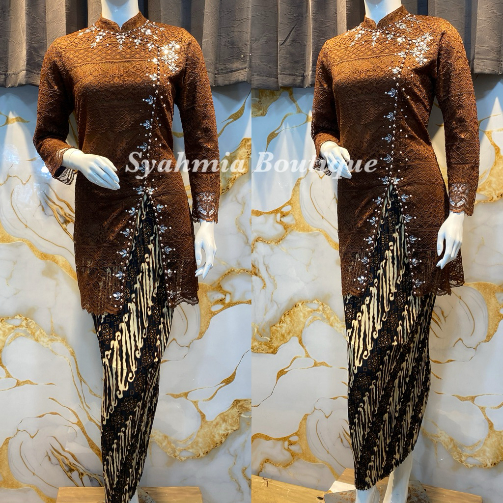 Jual Kebaya Janggan Burkat Kebaya New Model Wisuda Kebaya Tunik Borkat Kebaya Terharu Kebaya ...