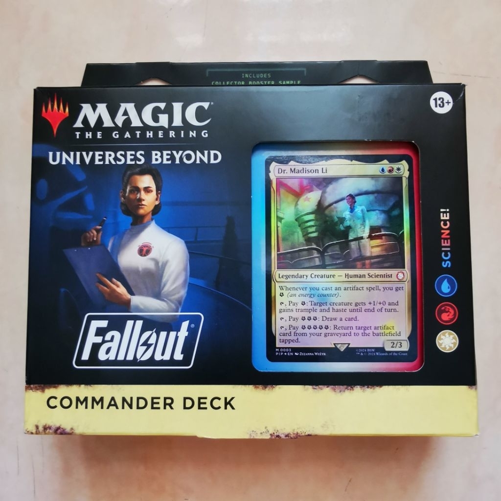 Jual Science Commander Deck | Precon Fallout | PIP MTG | Shopee Indonesia