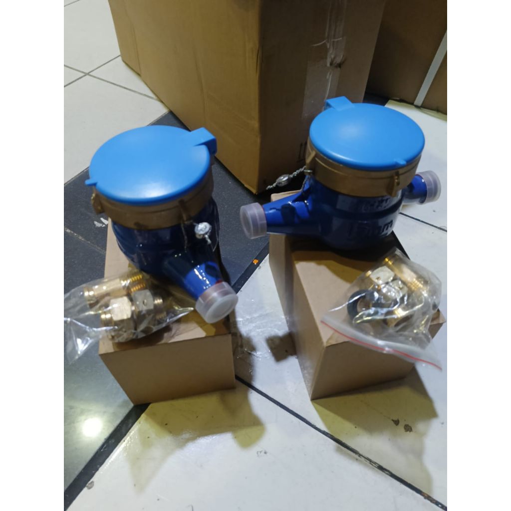 Jual Water Meter Metran Air Merk ONDA Size 1/2 Inch DN15MM+Kalibrasi ...
