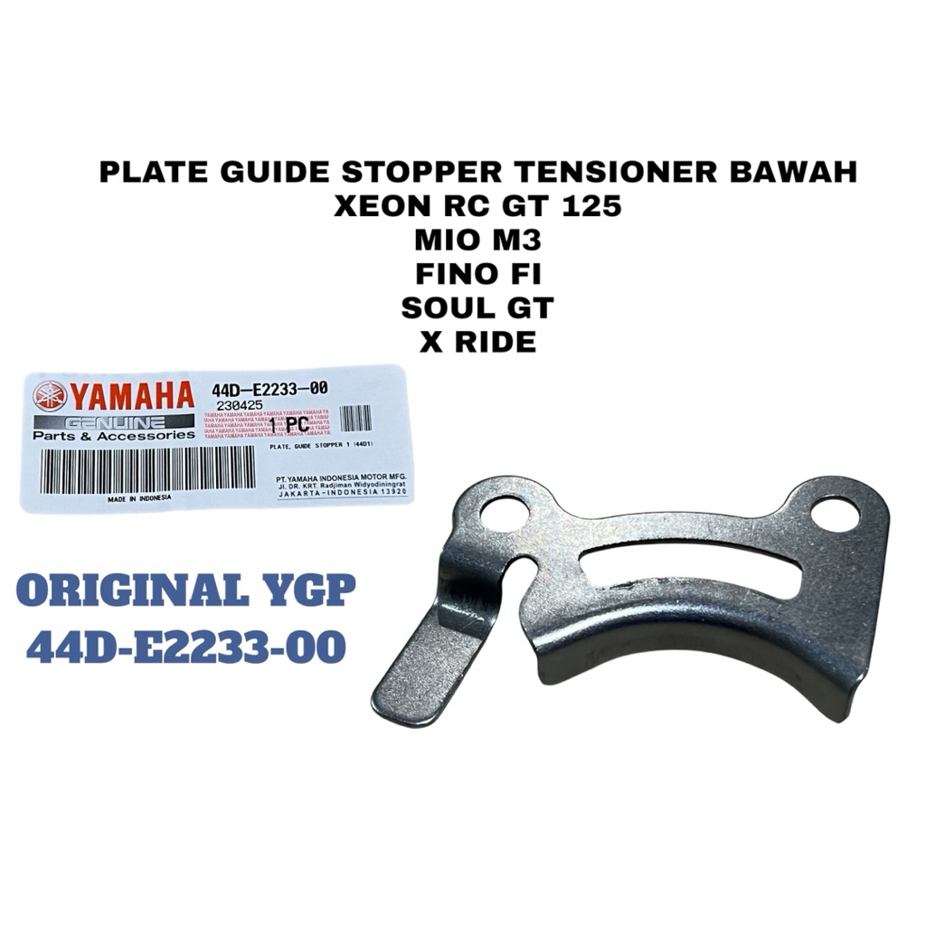 Jual PLAT GUIDE STOPPER TENSIONER BAWAH XEON RC GT 125 FINO FI MIO M3 ...