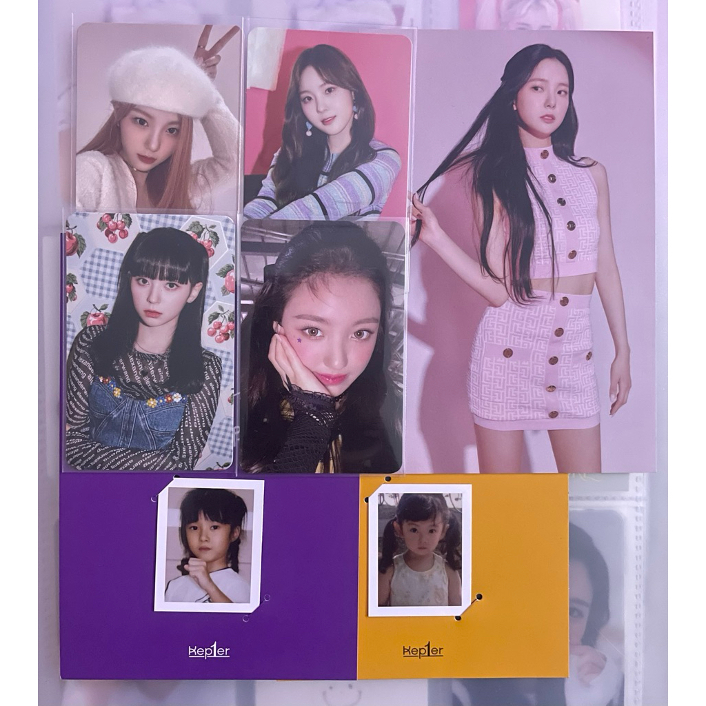 Jual KEP1ER FIRST IMPACT DOUBLAST OFFICIAL PHOTOCARD POSTCARD BABY CARD ID PHOTO CHAEHYUN YUJIN ...