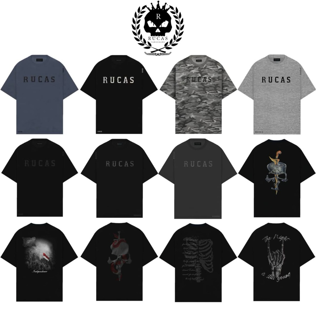 Jual [RUCAS ORIGINAL 100%] - All Produk Tee Inithial | Snake | Sadikin ...