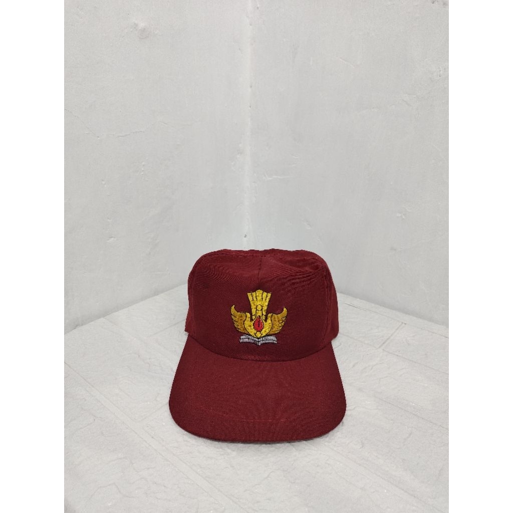 Jual Topi SD merah bordir tutwuri 20pcs | Shopee Indonesia