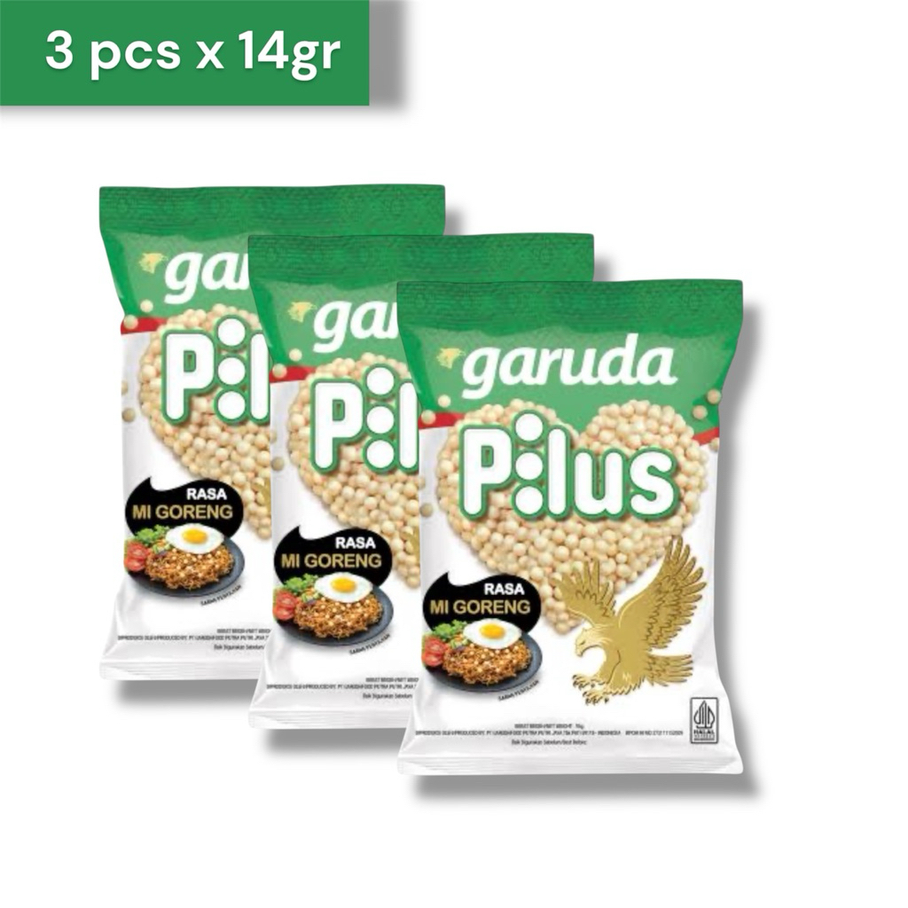 Jual GARUDA PILUS MI GORENG 3 PCS X 14GR | Shopee Indonesia