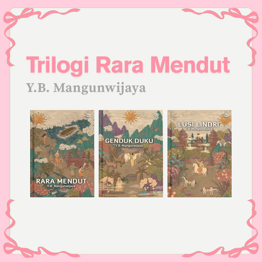 Jual Buku Novel Trilogi Rara Mendut - Y.B. Mangunwijaya | Shopee Indonesia