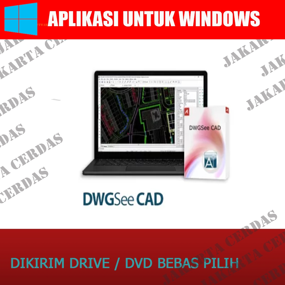 Jual APLIKASI AUTODWG DWGSEE CAD 2026 V8 – VIEWER & EDITOR DWG RINGAN ...