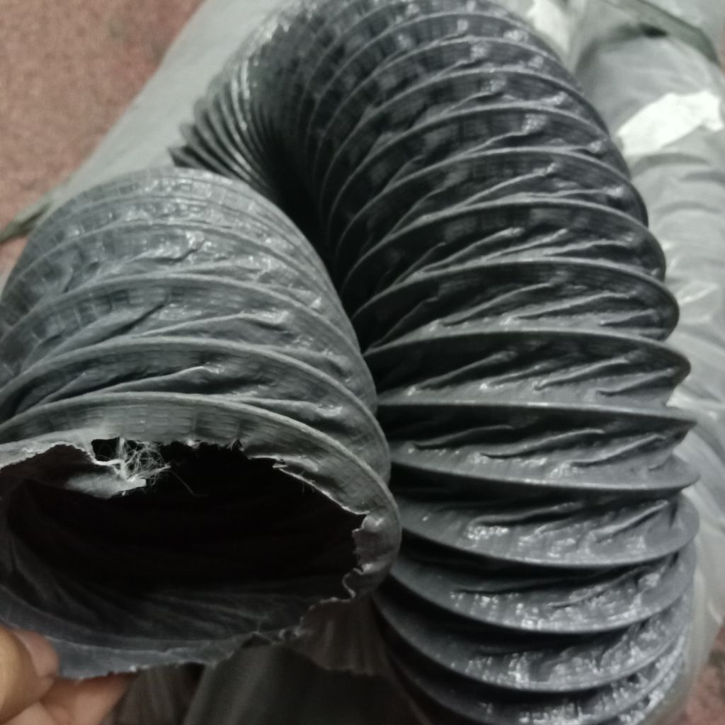 Jual selang fleksibel terpaulin 2 inch x 10meter terpal hose fleksibel ...