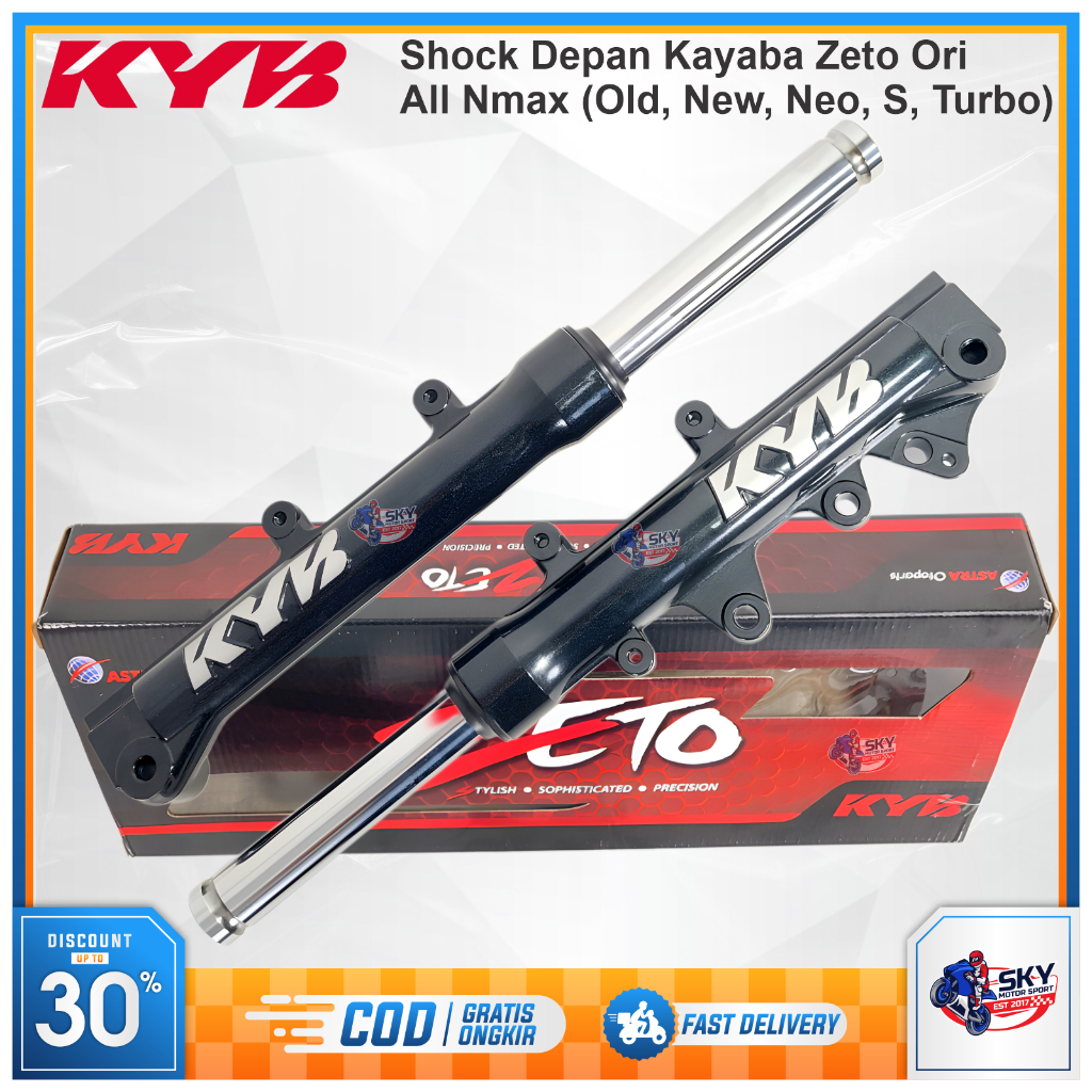 Jual Shock Depan Kayaba Zeto Nmax Old / New / Neo / S / Turbo Original ...