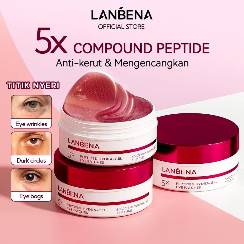 Jual LANBENA EYEMASK ORIGINAL BPOM / EYEMASK / MASKER MATA /EYE PATCH ...
