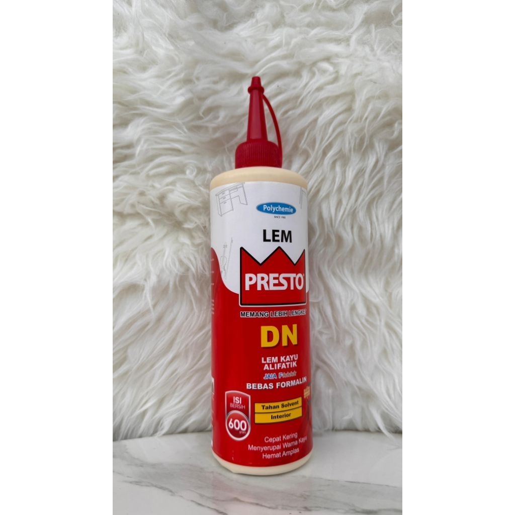 Jual Lem kayu PRESTO DN 600 gr lem kayu lem perekat | Shopee Indonesia