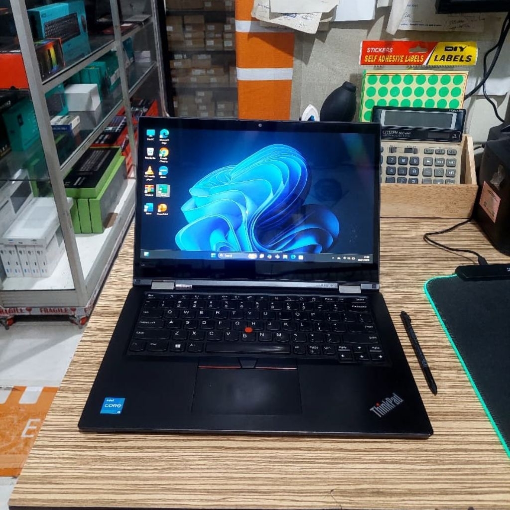 Jual laptop lenovo yoga processor core i3-1115 gen 11 ram 8gb nvme500gb ...