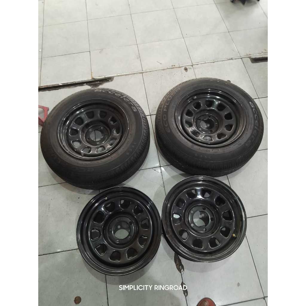 Jual VELG MOBIL RACING MOKUPO HSR RING 15 LEBAR 8 LUBANG BAUT PCD 5X114 ...