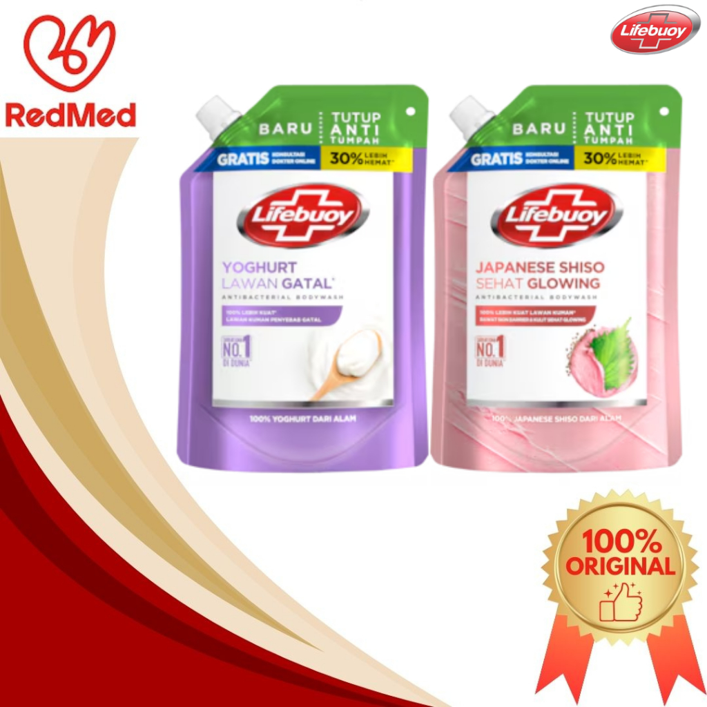 Jual LIFEBUOY BODY WASH REFFIL POUCH 400ML & 800ML | Shopee Indonesia