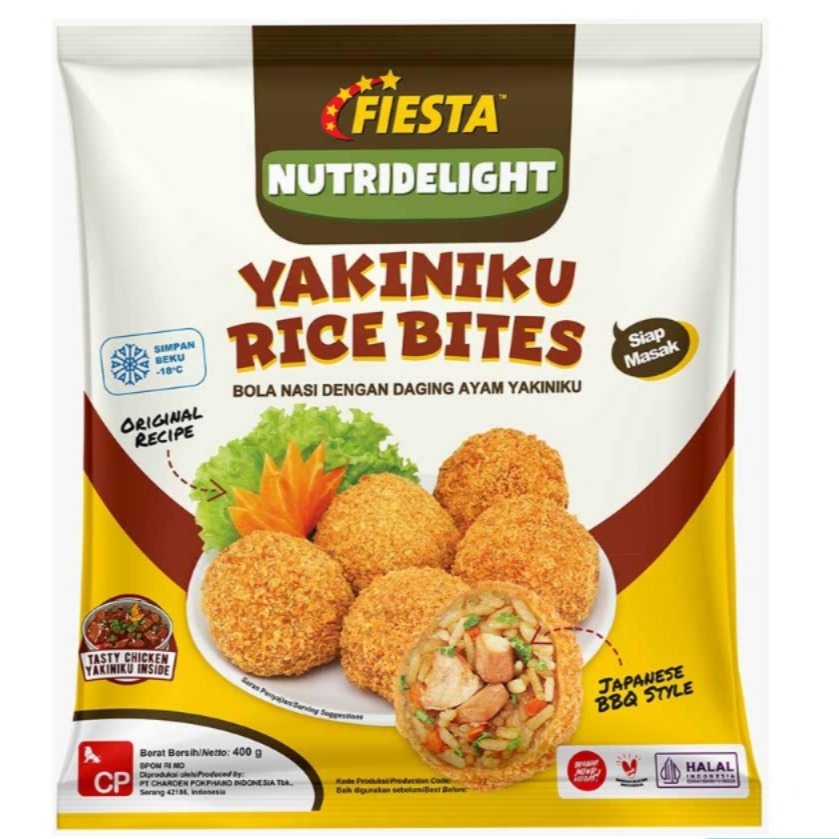 Jual FIESTA RICE BITES YAKINIKU BOLA NASI ISI DAGING AYAM YAKINIKU ...