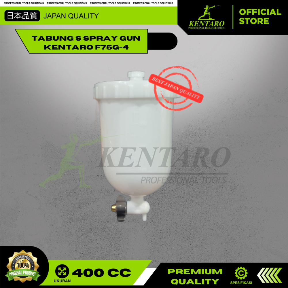 Jual TABUNG S SPRAY GUN SEMPROTAN CAT PISTOL SEMPROT KENTARO PVC F75G-4 ...