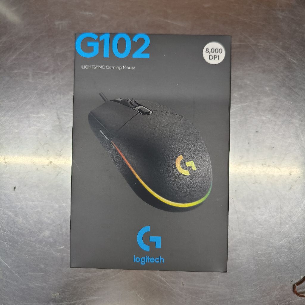 Jual mouse gaming logitech g102 lightsync wired kabel rgb | Shopee Indonesia
