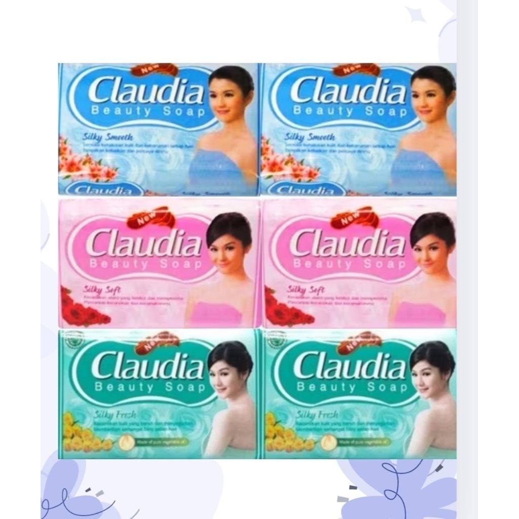 Jual sabun Claudia beauty soap 60 gr all varian | Shopee Indonesia