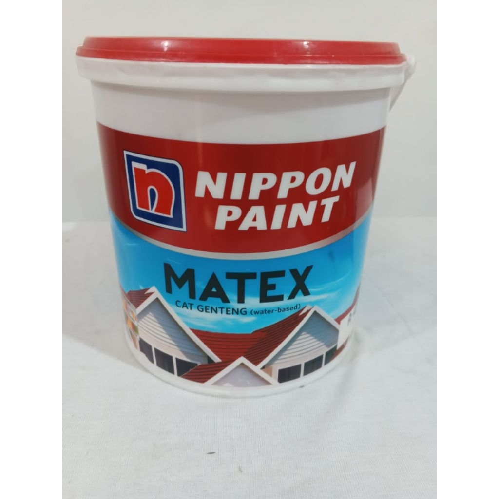 Jual Nippon Matex Cat Genteng 12.5L Yellow 834 | Shopee Indonesia
